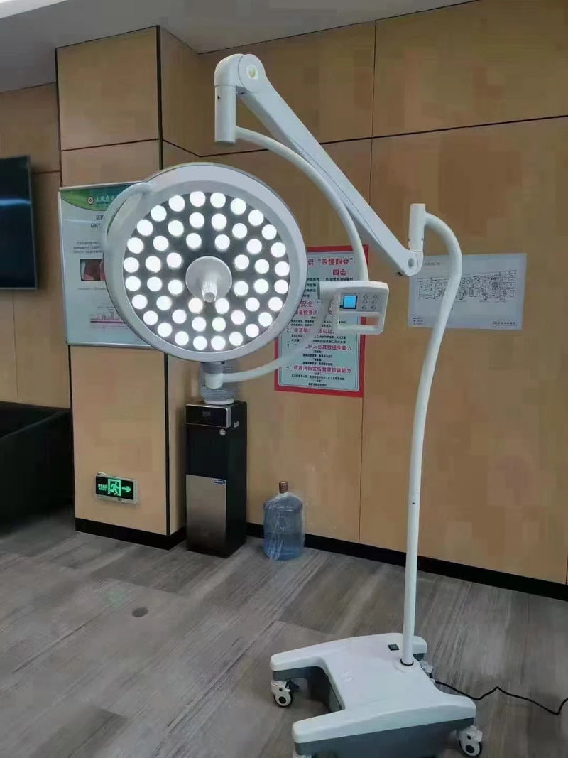Portable Mobile Electric Operating Room Surgery Light Shadowless LED ...