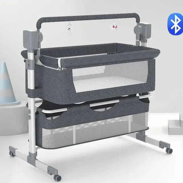 Soho Baby Crib|unisex Baby Crib With Mosquito Net - Electric Rocking ...