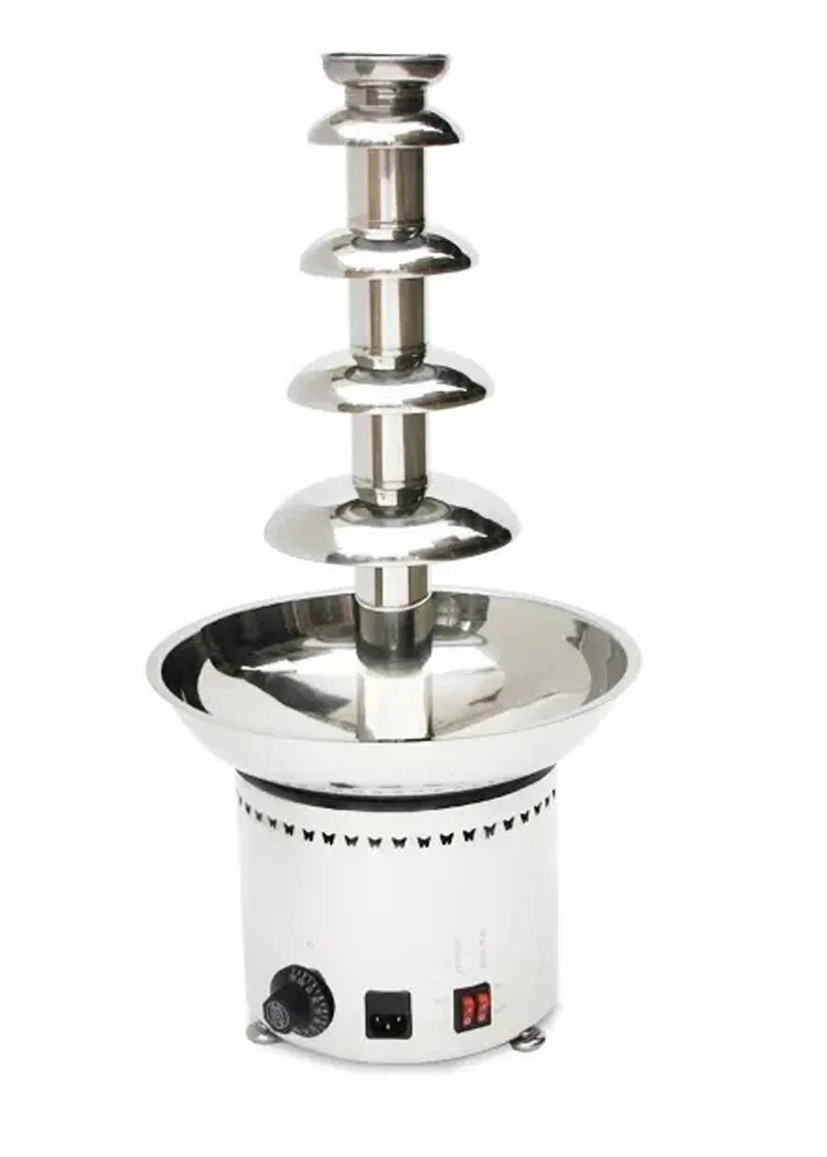Electric 5 Tiers Commercial Wedding Chocolate Fountain Machine ...