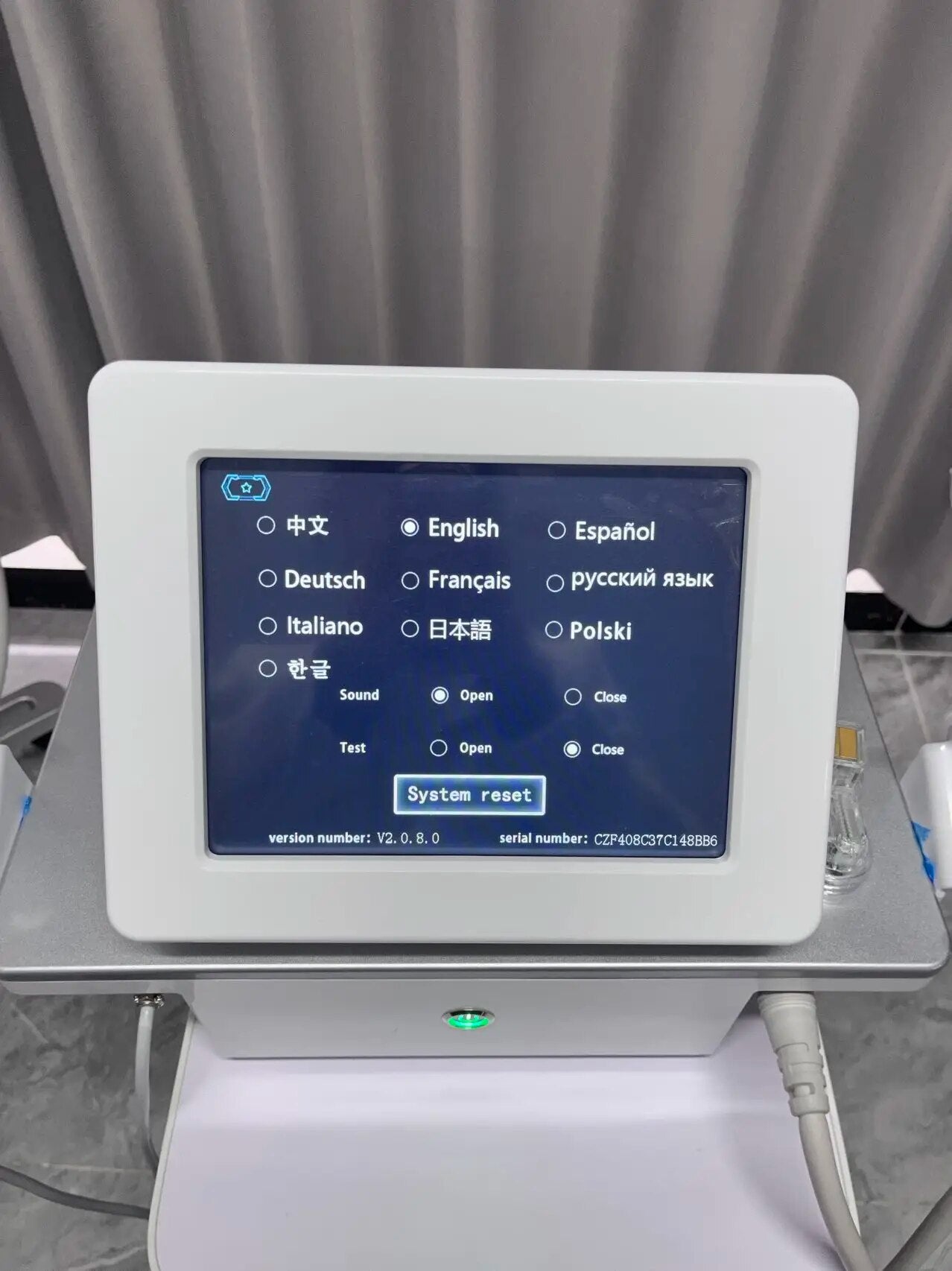 Ice Hammer Fractional RF Microneedling Machine Stretch Mark Removal 2