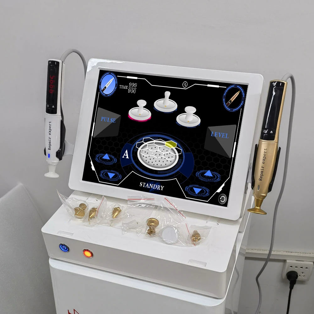 Two Handles Plasma Pen Eyelid Lifting Plasma Shower Anti-wrinkle Spot ...