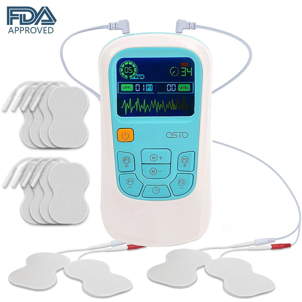 25-Mode Electric Stimulator EMS Acupuncture Muscle Massage ...