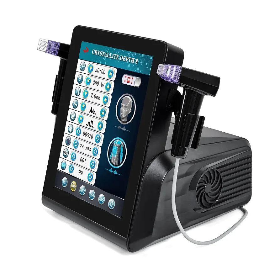 Crystallite Depth 8mm Rf Fractional Machine For Acne Scar And Stretch ...