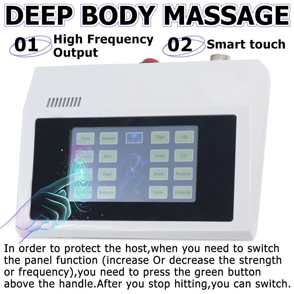300MJ Professional Shock Wave Therapy Machine For Effective ED ...