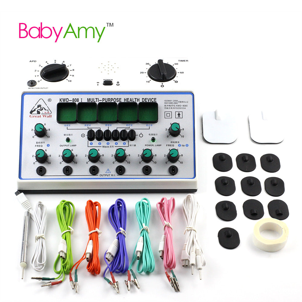 6 Channels Tens UNIT. Multi-Purpose Acupuncture Stimulator Health Mass