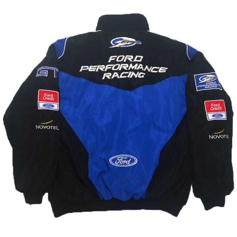 F1 Racing Jacket Ford Racing Team Leisure Jacket Embroidery Craft