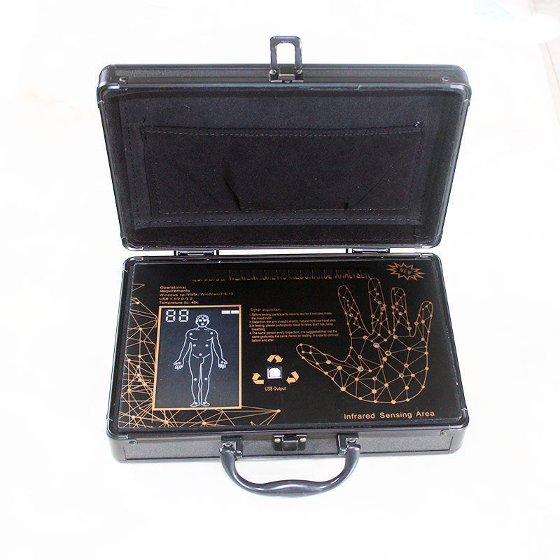 Hand Touch Quantum Resonance Magnetic Analyzer Full Body Analyzer