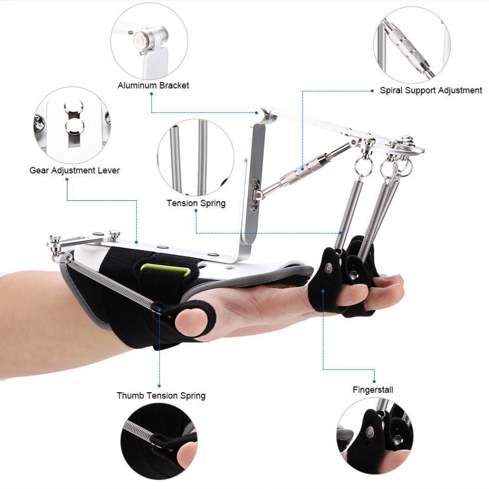Finger Training Tool Stroke Rehabilitation Training Tendon Exercise