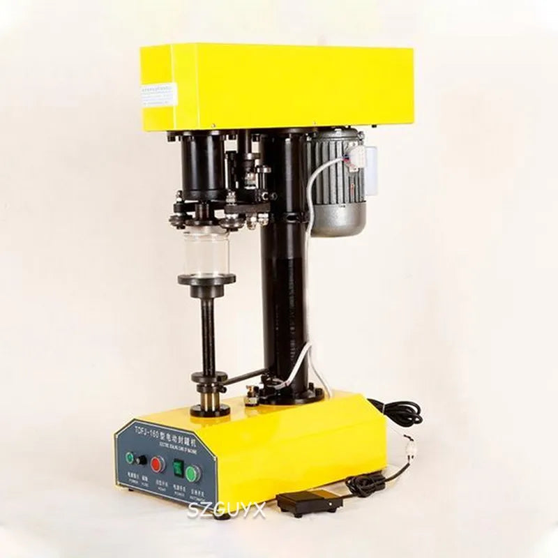 Automatic Cans Sealing Machine Plastic Cans Aluminum Can Sealing ...