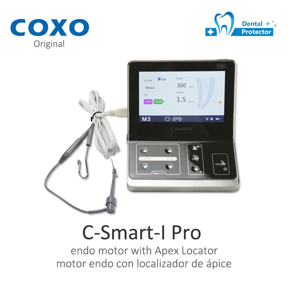 COXO Dental Reciprocating LED Root Canal Endodontic C-Smart-I Pro Endo Motor Dental Motor ...