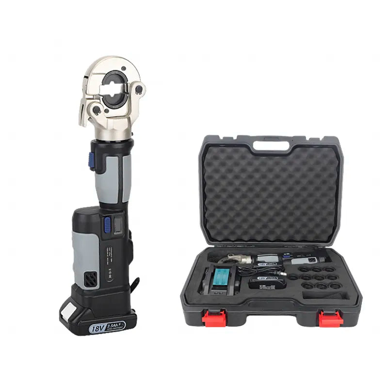 Cordless Electric Hydraulic Clamp Pz-300 Portable Battery Crimping Tool ...