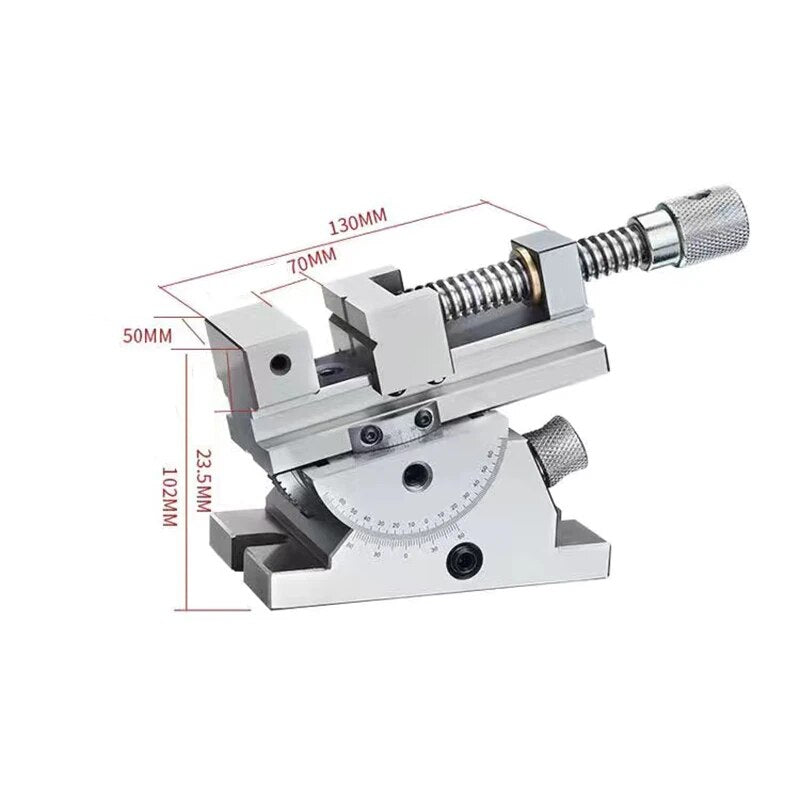 High Precision 2 Inch Universal Grinder Precision Vise Screw Sine Slope ...