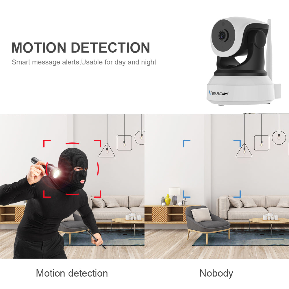 VStarcam C24S 1080P HD Wireless Security IP Camera Wifi IR-Cut Night